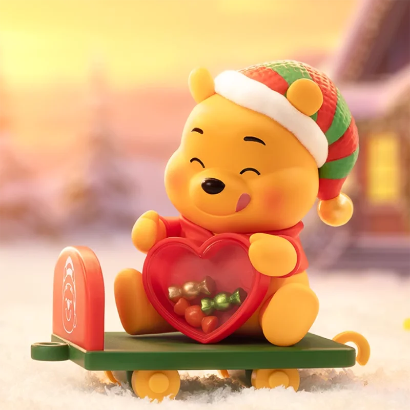 POP MART 2025 Disney Winnie The Pooh Serie de entrega de regalos Caja ...