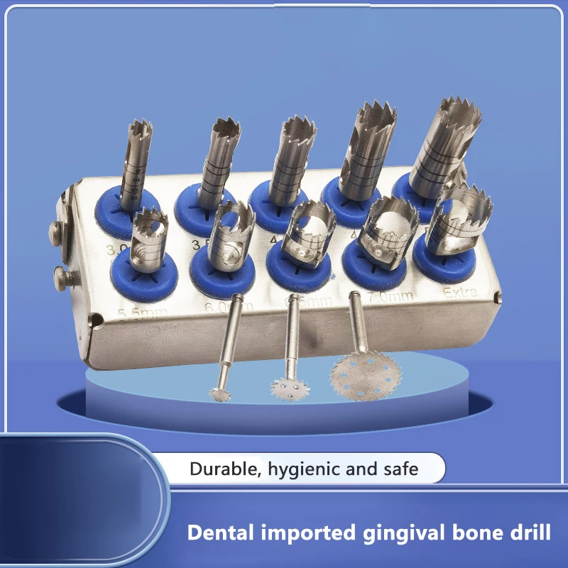 Dental Implant Bone Trephine Drill Bur Tooth Root Planting Gingival ...