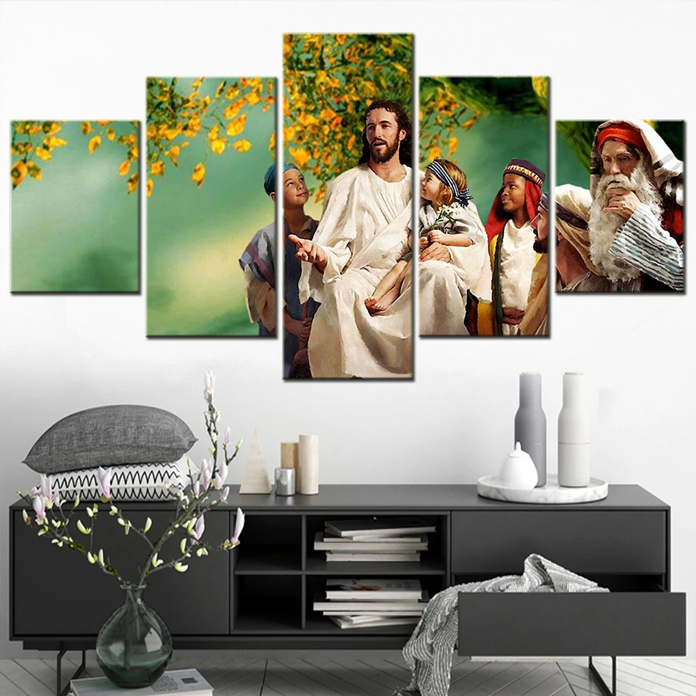 Jesus And Children Wallpaper