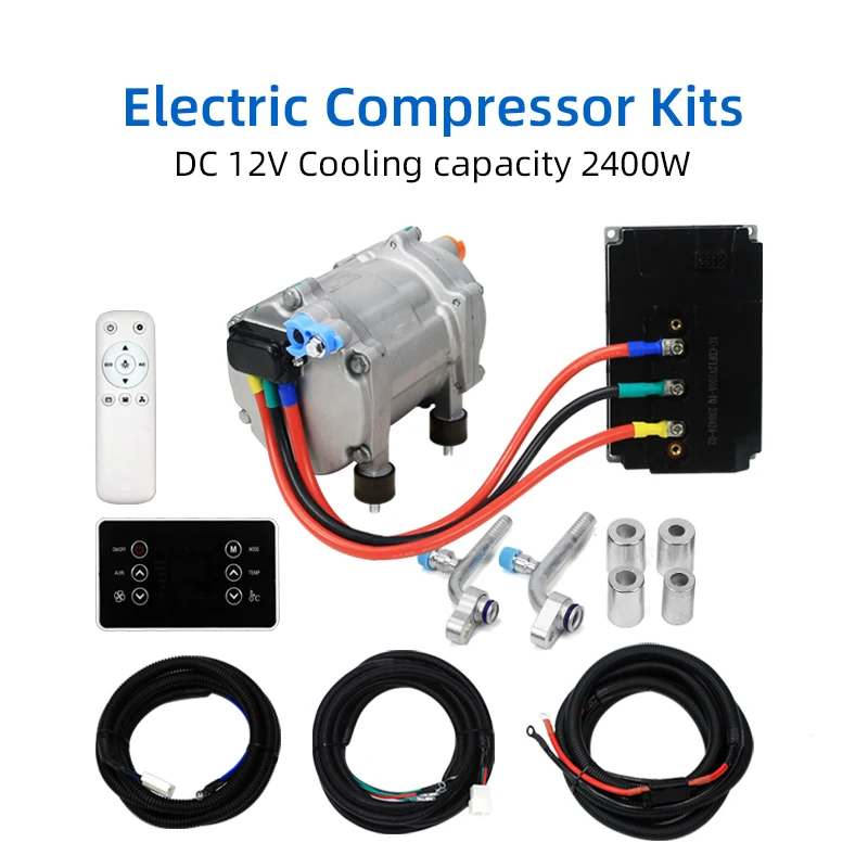 Compresor-el-ctrico-de-aire-acondicionado-para-estacionamiento-12v-800w-Camping-coche-Rv-coche ...