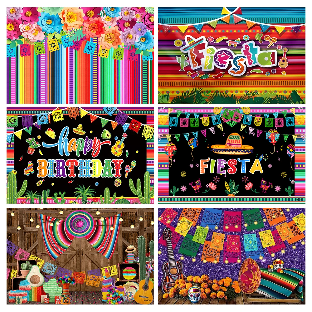 Colorful Fiesta Background