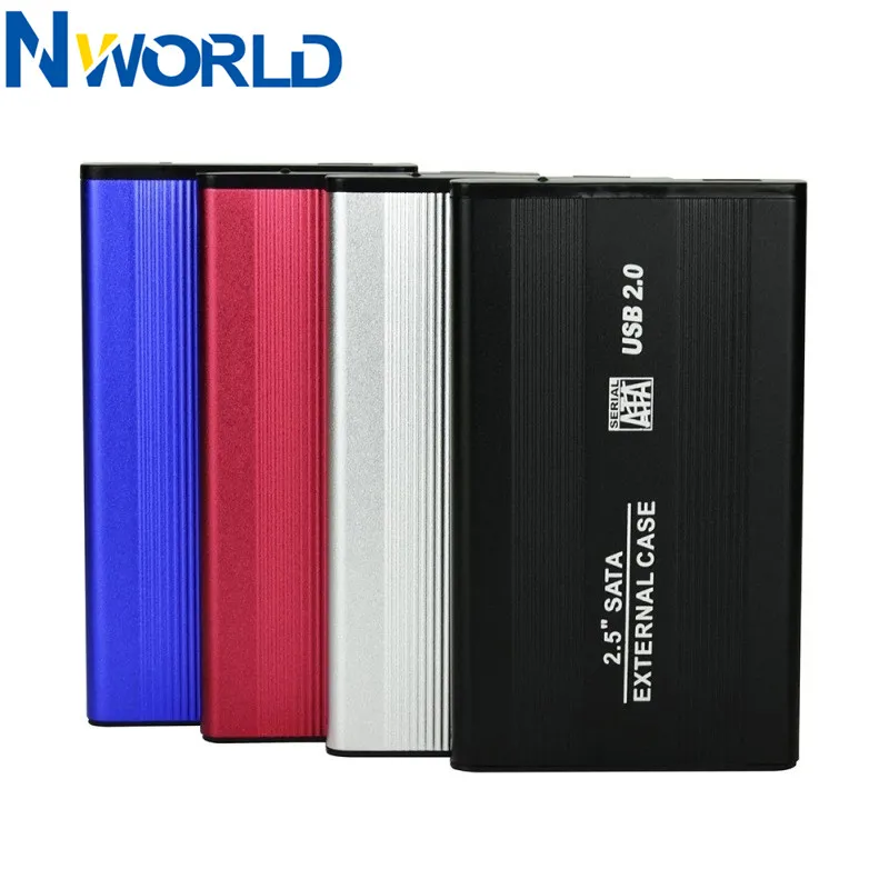 Hot Selling 2.5 Inch HDD Externo Enclosure Case Metal External Storage ...