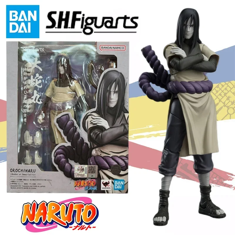 Bandai-Original-S-H-Figuarts-SHF-Orochimaru-Sasuke-Madara-Anime-Action ...
