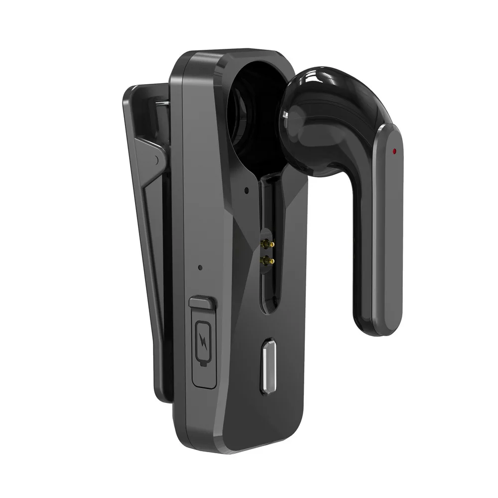 Collar Earphones For One Ear Bluetooth 5.1 Wireless Headset Business ...