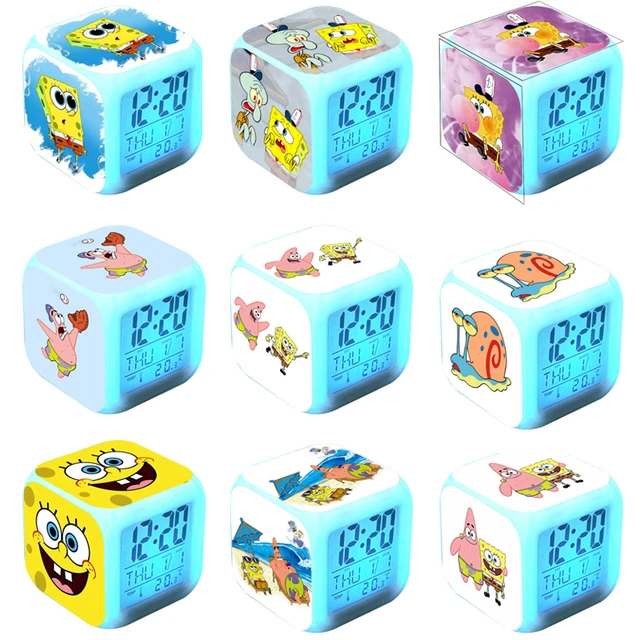 Led Alarm Clock Spongebob
