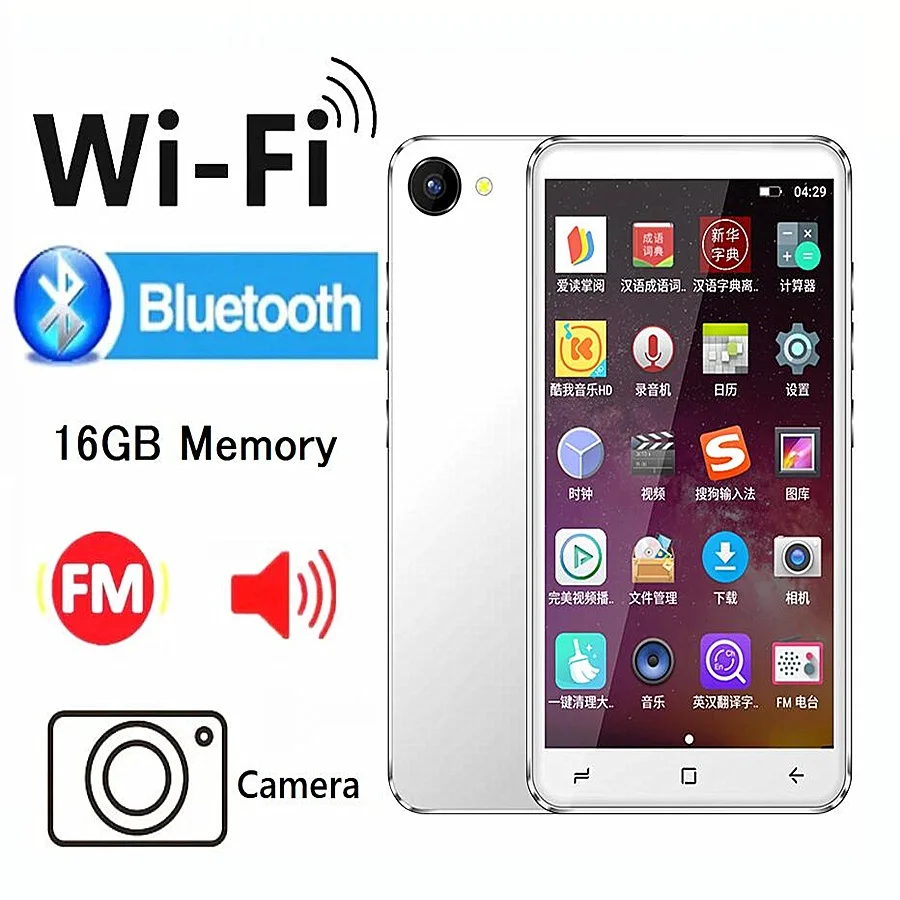 New-Camera-Mp4-Player-Bluetooth-Wifi-Android-64gb-Touch-Screen-Hifi ...