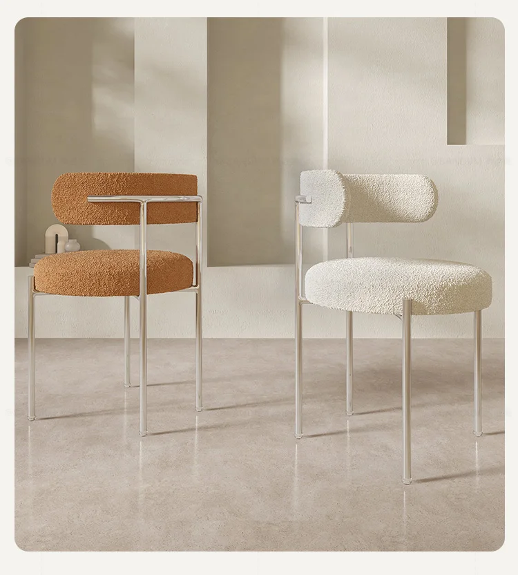 Ghế ăn uống hiện đại Nhà thiết kế Phong cách châu Âu Ghế Vanity Bàn làm ...