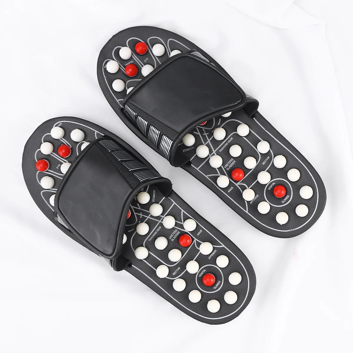 Shoes-Reflexology-Sandals-Acupoint-Indoor-Massage-Slippers-Foot-Health ...