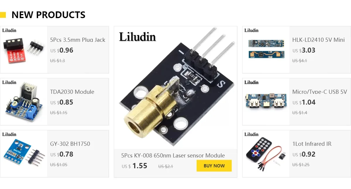 Liludin Electronics Store - Amazing products with exclusive discounts on AliExpress
