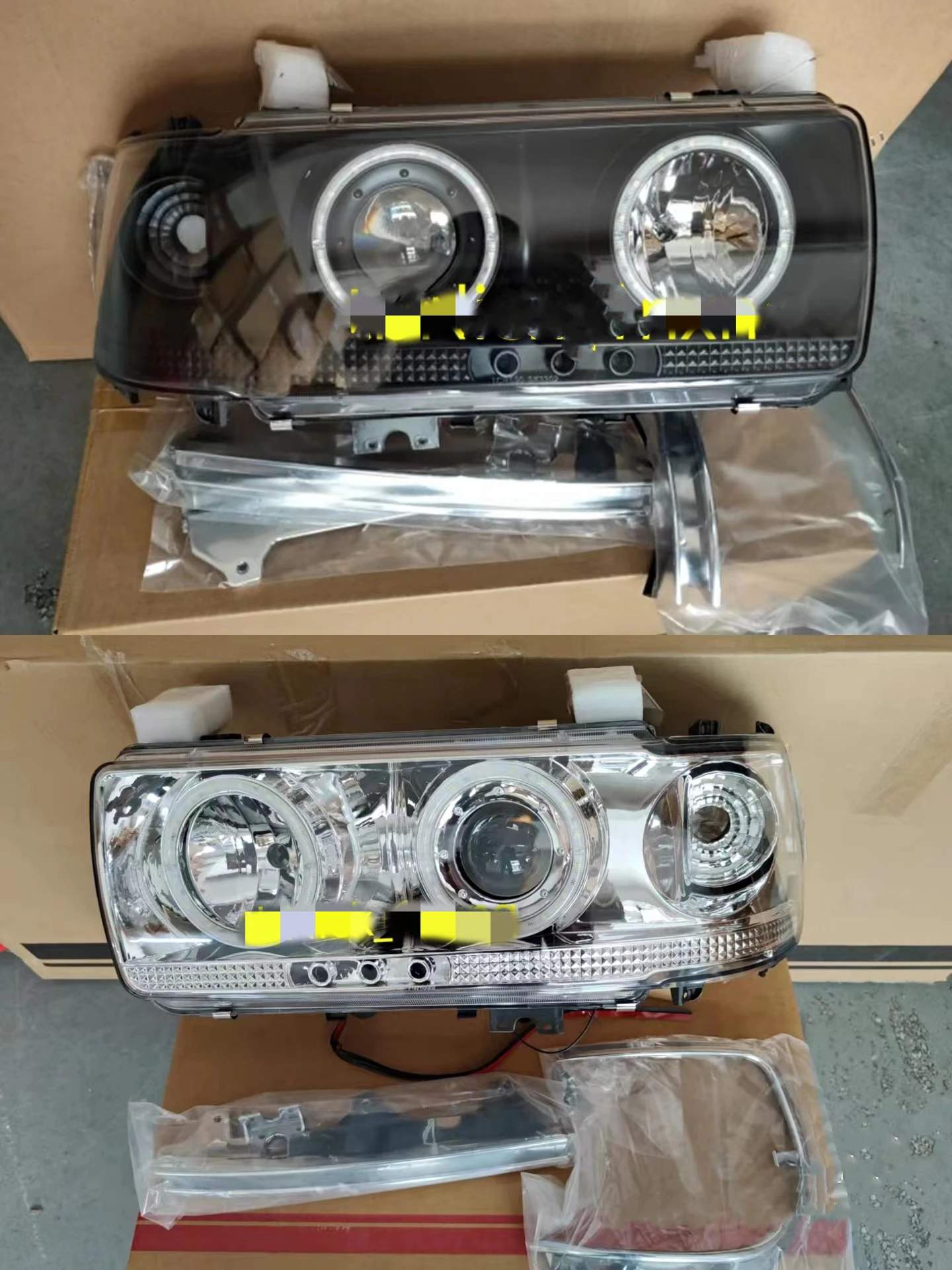 For-Toyota-LAND-CRUISER-LC80-4500-1991-1997-LED-front-Headlight ...