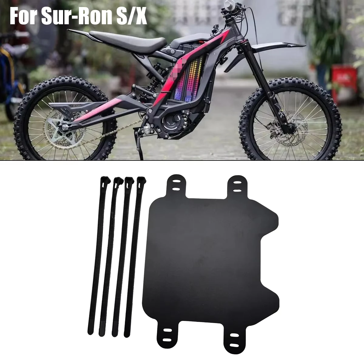 Motorcycle Original Parts Front Plate For Sur-Ron Surron Sur Ron Light ...