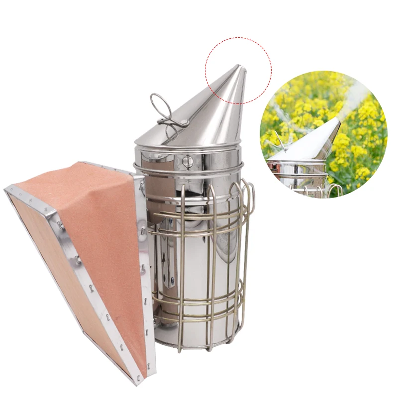 Beekeeping Smoker Stainless Steel Manual Bee Smoker Bee Smoke Release ...