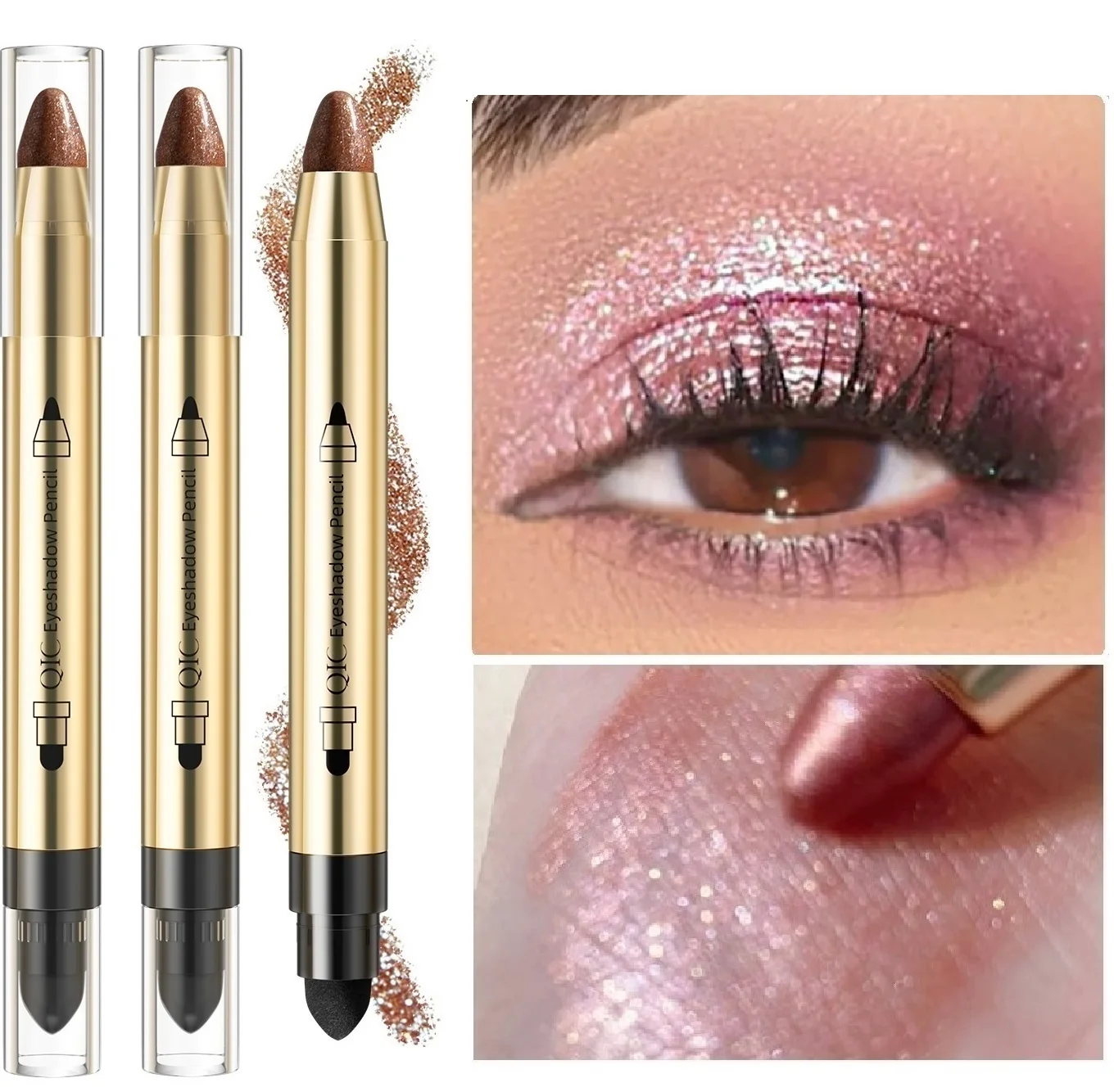 Bronzer-Highlighter-Stick-Shimmer-Face-Highlight-Pen-Eyeshadow-Glitter ...