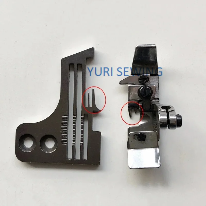 Pegasus M700 four-wire edge needle plate presser foot overlock stitch ...