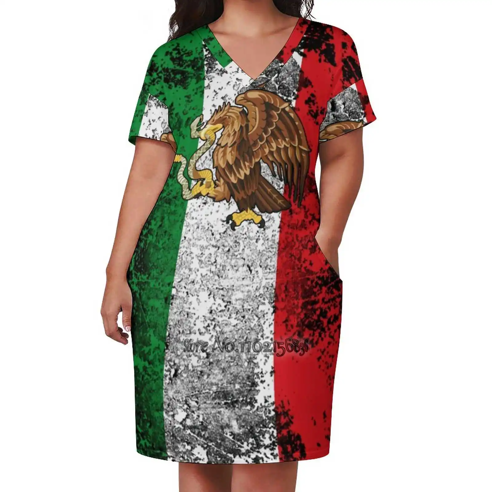Mexican Flag Dress