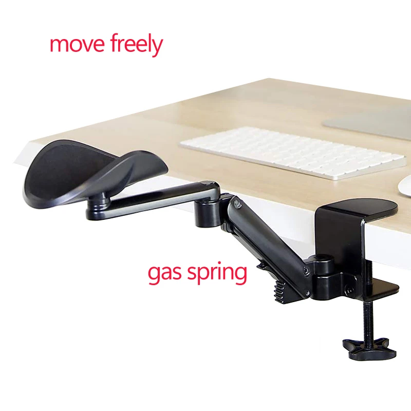 WM50 aluminum metal wrist mount arm rest bracket clamp desk 0-52mm gas ...