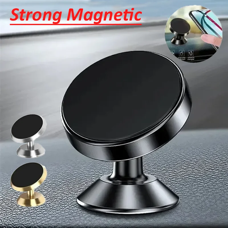 Magnetic-Car-Phone-Holder-Mount-Dashboard-Smartphone-Mobile-Stand ...