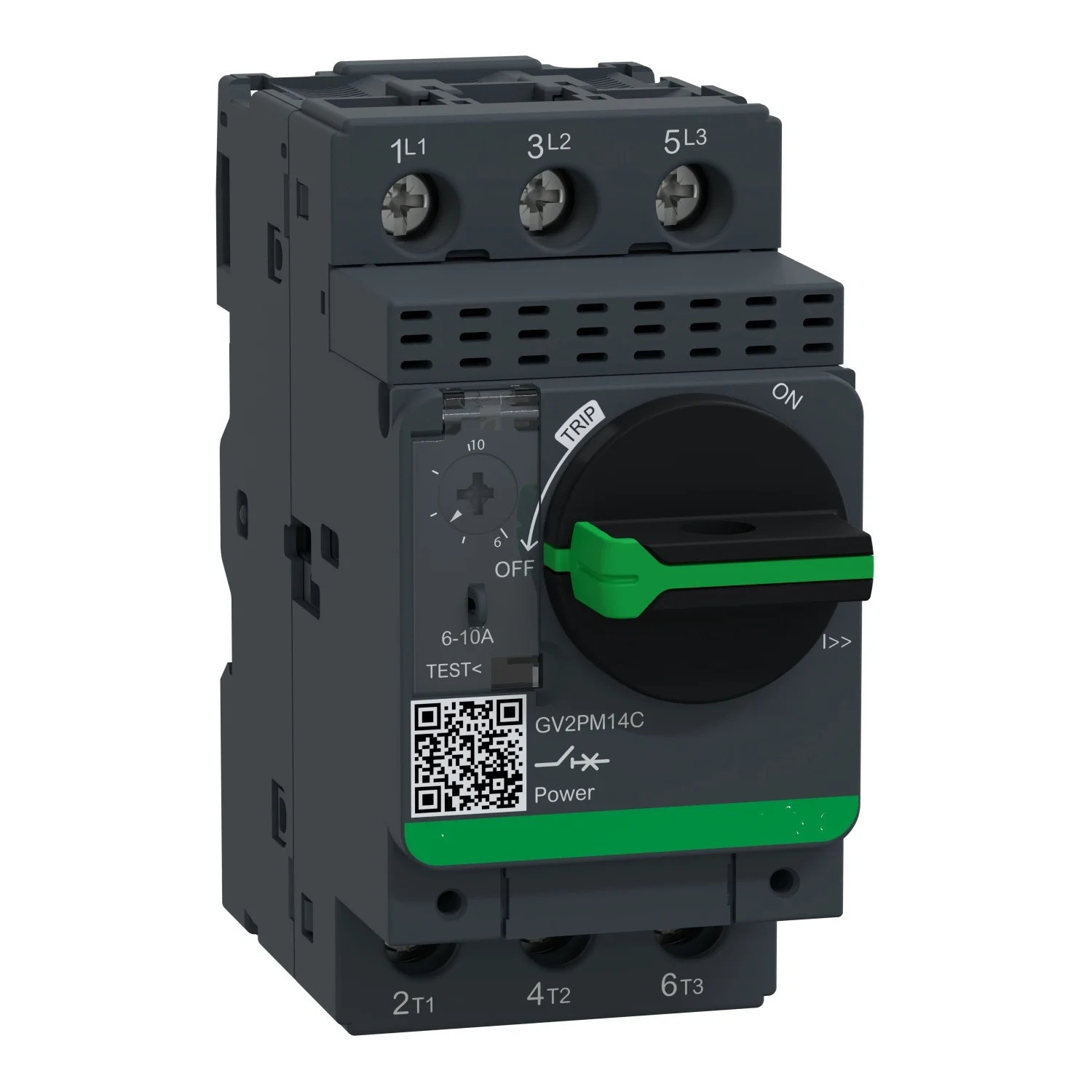 Thermomagnetic circuit breaker for GV2 motor GV2P14 GV2PM14C GV2PM14 ...