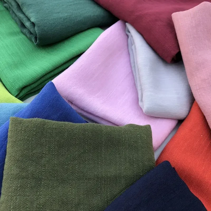 1-Meter-Breathable-Thin-Linen-Fabric-Materials-for-Summer-Shirts ...