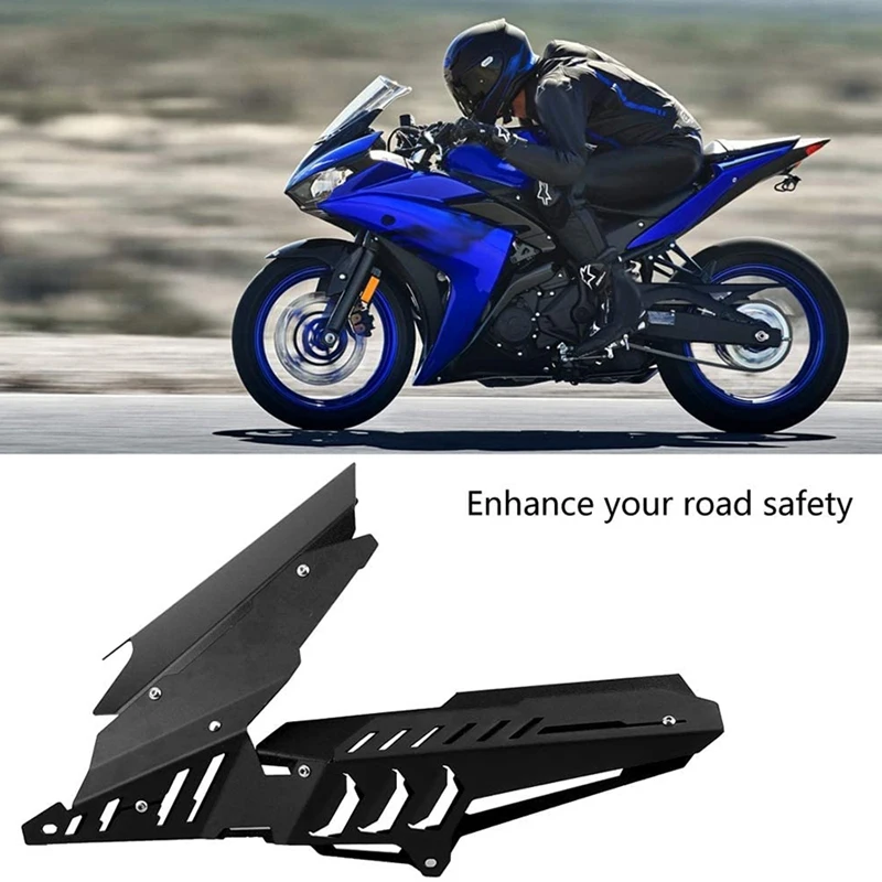 Rear-Mudguard-CNC-Motorcycle-Rear-Fender-Mudguard-Chain-Guard-Cover-Kit ...