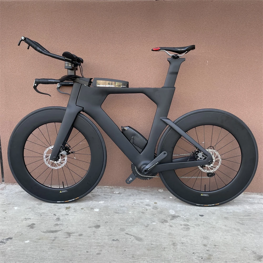 Chinese Triathlon Bike carbon disc time trial bicycle carbon TT bike 22 ...