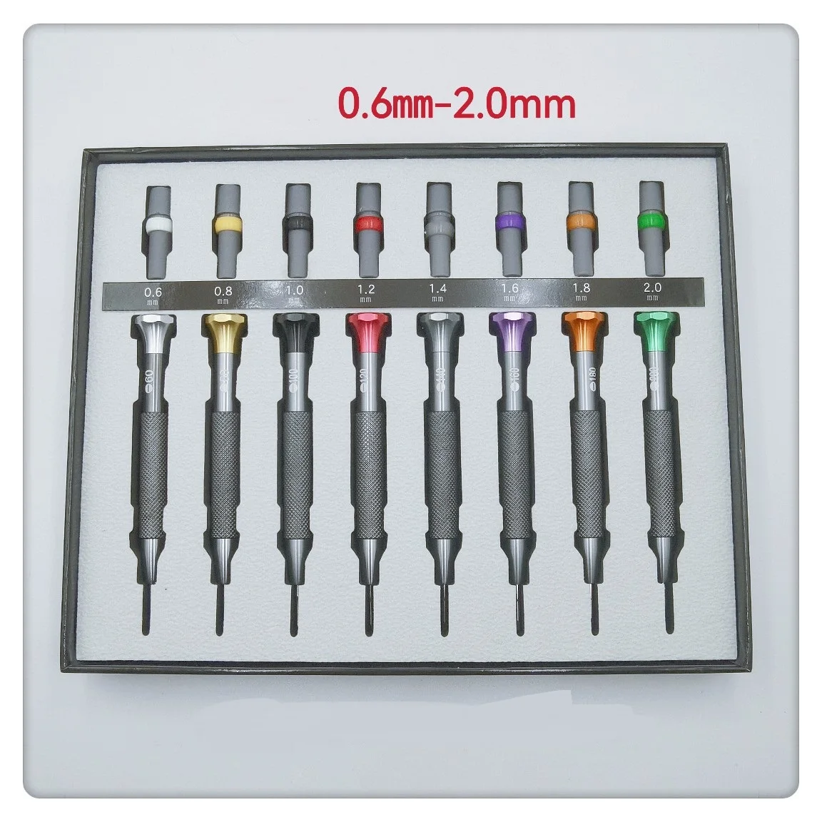8pcs Precision Screwdriver Set Watch Jewelry Repair Slotted Flat Blade ...
