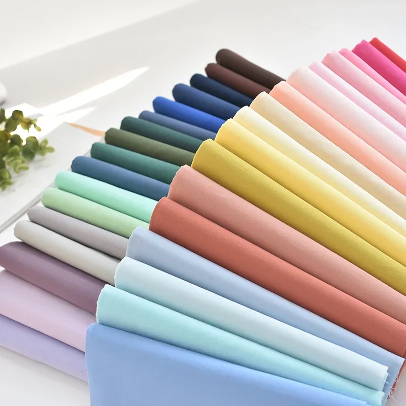 140x50cm 60s Thin High-Count Summer Solid Cotton Soft Lined Cloth ...