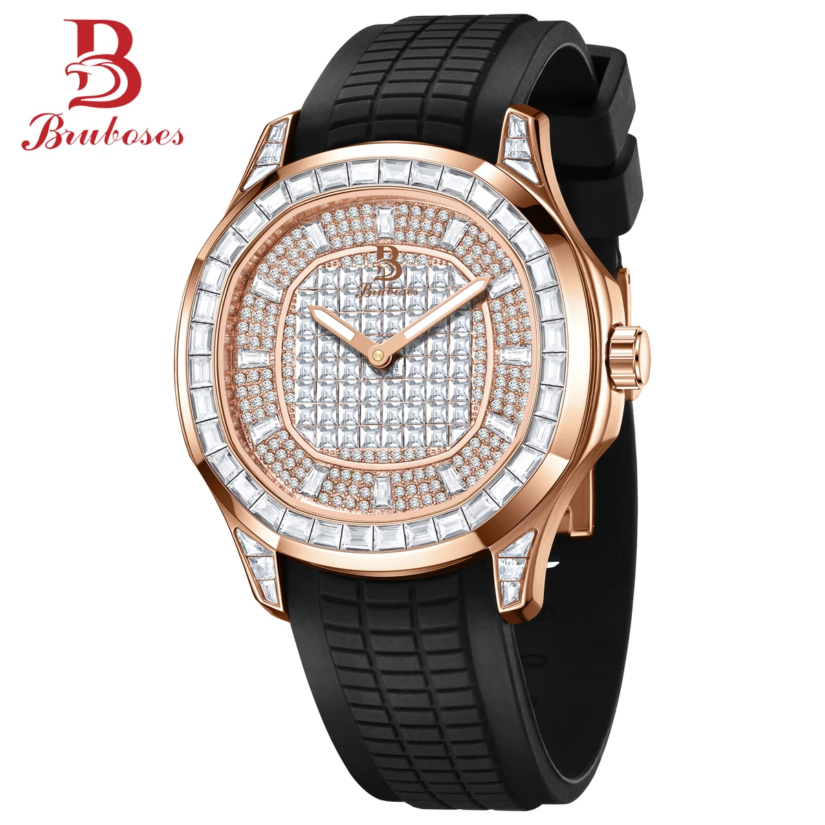 Automatic Mechanical Watch for Men Women BRUBOSES Original 5ATM ...