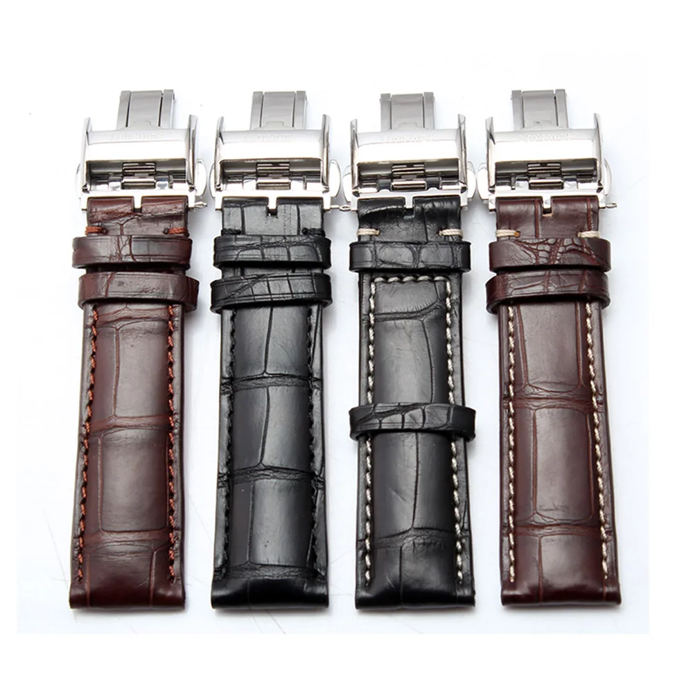 Real-Alligator-Watch-Bands-for-Longines-Collection-Watch-Belt-Bracelet ...