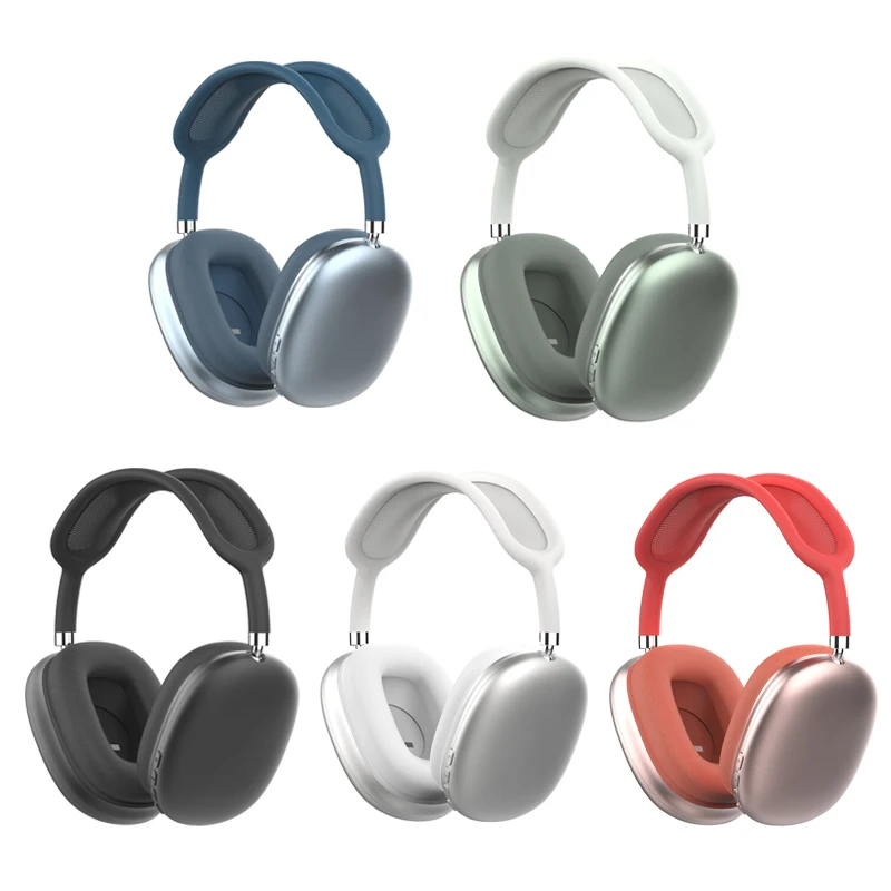 P9Max 블루투스 헤드셋 무선, 애플 마스 블루투스 헤드폰과 함께 작동| | - AliExpress