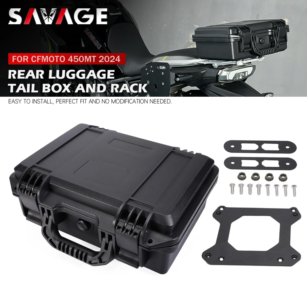 For-CFMOTO-450MT-2024-Top-Case-Tail-Box-Cargo-Storage-Suitcase-For-CF ...