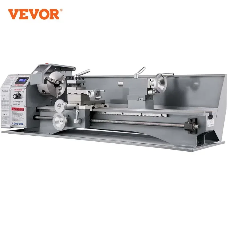 VEVOR-Metal-Mini-Lathe-Mini-Metal-Lathe-Variable-Speed-Precision-1100W ...