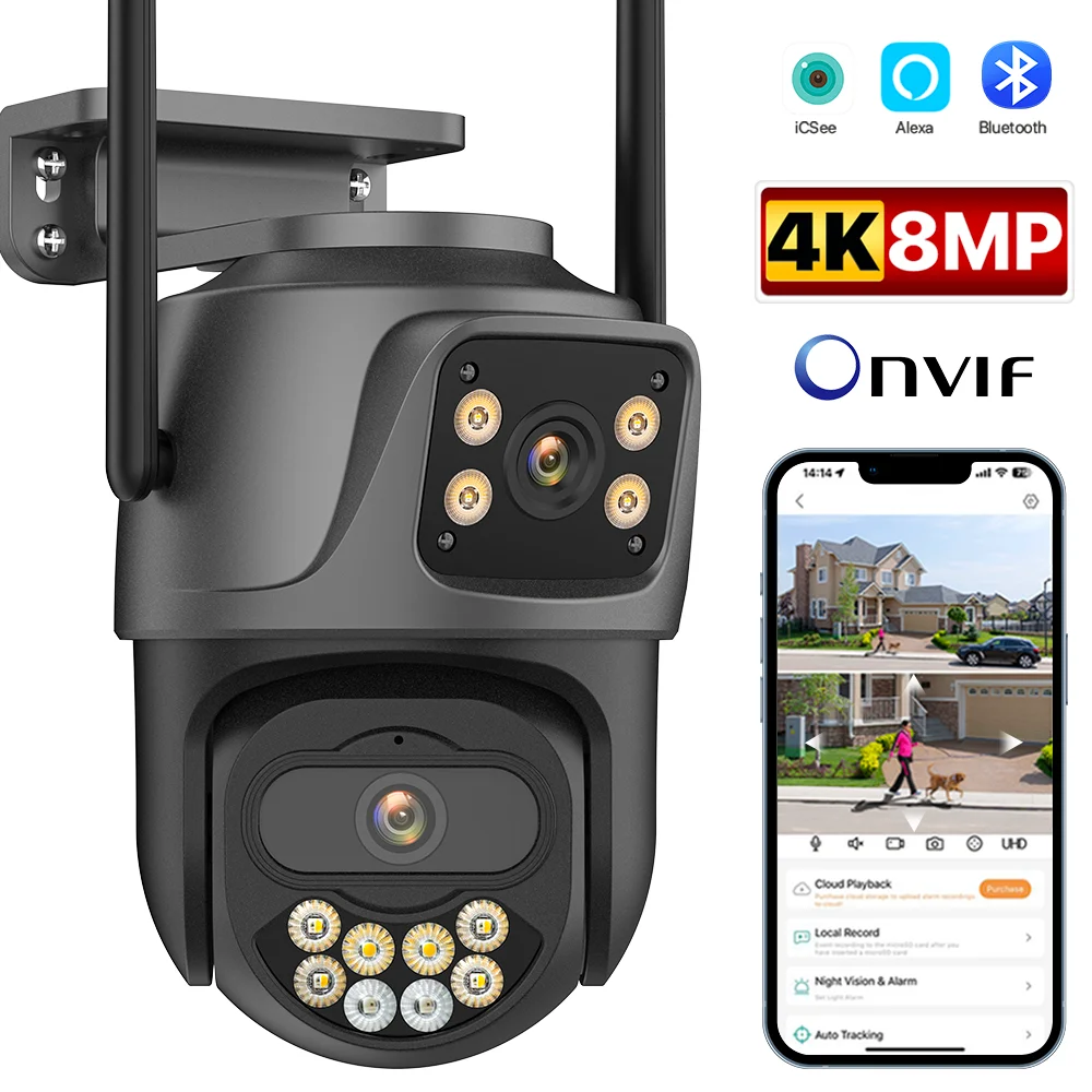 4K-8MP-HD-Wifi-IP-Camera-Outdoor-PTZ-Dual-Lens-Dual-Screen-4MP-AI-Auto ...