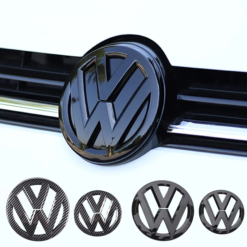 Car-Logo-Front-Grille-Rear-Trunk-Lid-Sticker-Badge-Decals-For-VW-Polo ...