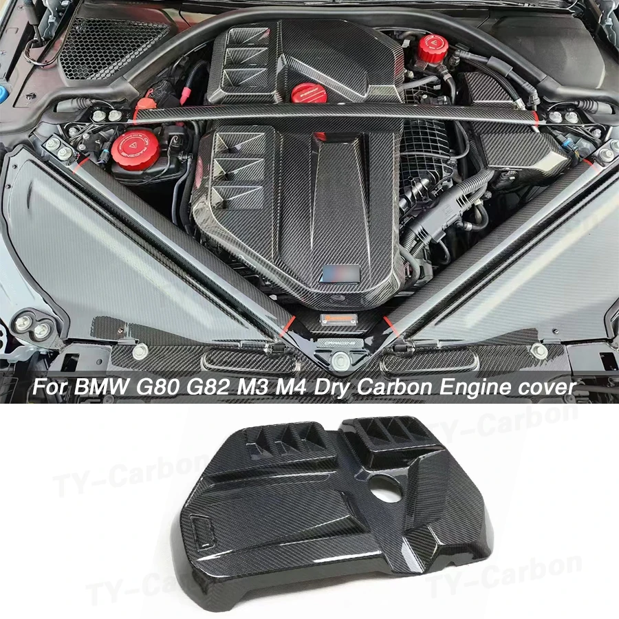 Dry-Carbon-Fiber-Engine-Hood-Bonnet-Cover-Cap-Inner-Engine-Hood-Cover ...