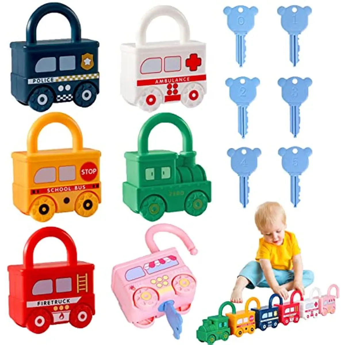 Kids-Learning-Locks-with-Keys-Educational-Preschool-Numbers-Matching ...