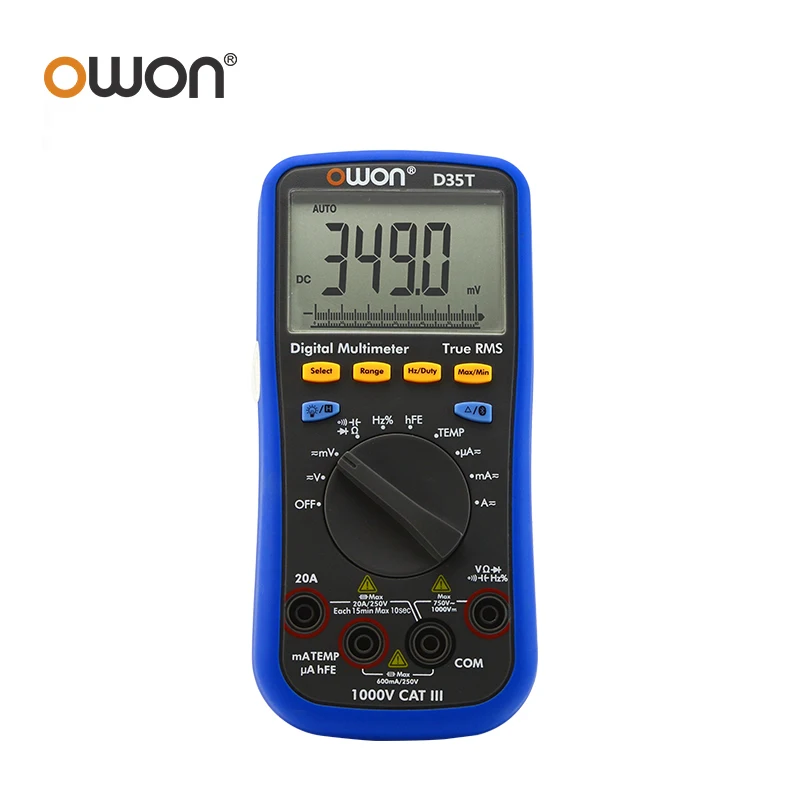 OWON-D35T-Digital-Mini-Multimeter-Real-Test-Validity-with-Bluetooth ...