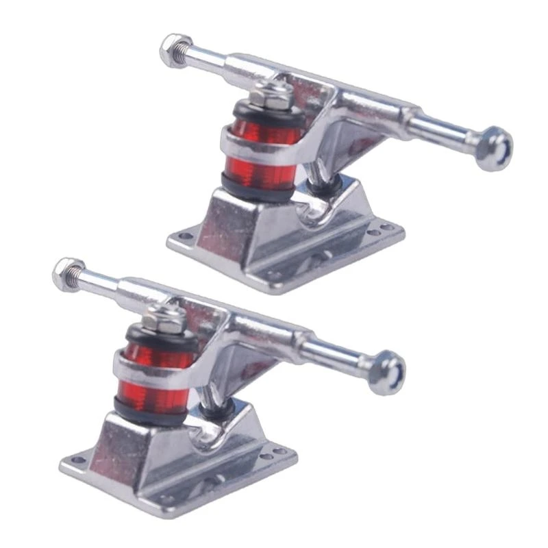 1Pair Aluminum Alloys Skateboards Wheel Bracket Bridge Base Longboards ...