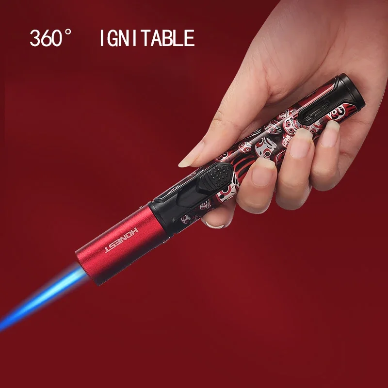 2023 HONEST Pen Airbrush Jet Butane Candle Lighter Metal Gas Kitchen ...
