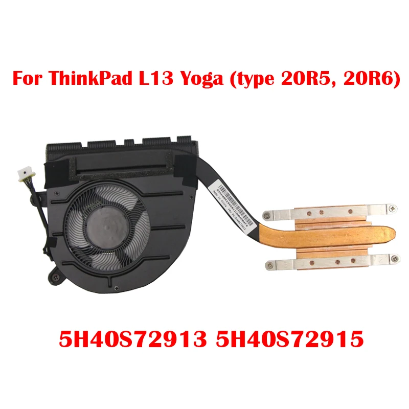 Laptop CPU FAN&Heatsink For Lenovo For ThinkPad L13 Yoga (type 20R5 ...