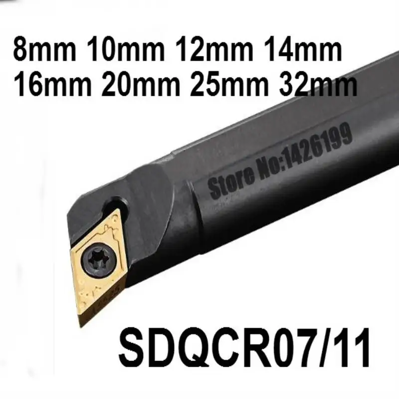 1PCS-S08K-SDQCR07-S10K-SDQCR07-S12M-SDQCR07-S16Q-SDQCR11-S20R-SDQCR11 ...