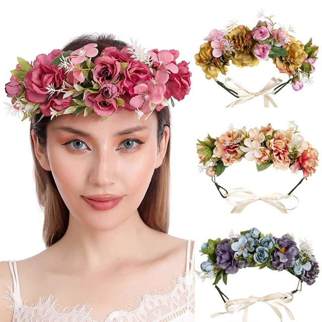 Big Flower Headbands