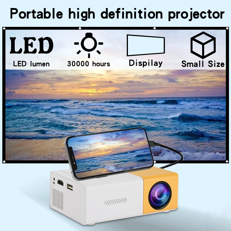 YG300-mini-HD-home-theater-portable-projector-compatible-with-USB-HDMI ...