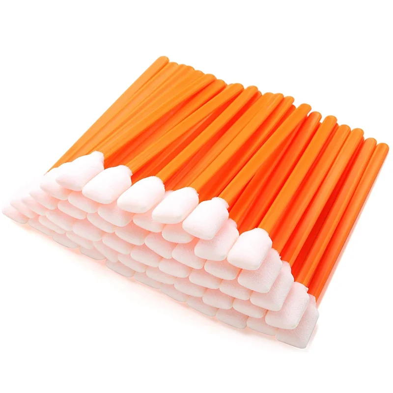 100-Pcs-Foam-Swabs-Sticks-Cleanroom-Detailing-Swab-Sponge-Sticks-for ...