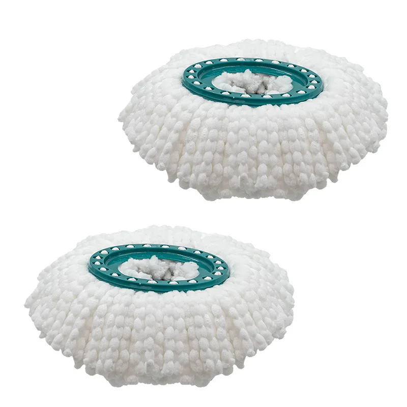 2pcs-Replacement-Pads-Heads-Hands-free-Rotating-Mop-Microfiber-Cloth ...