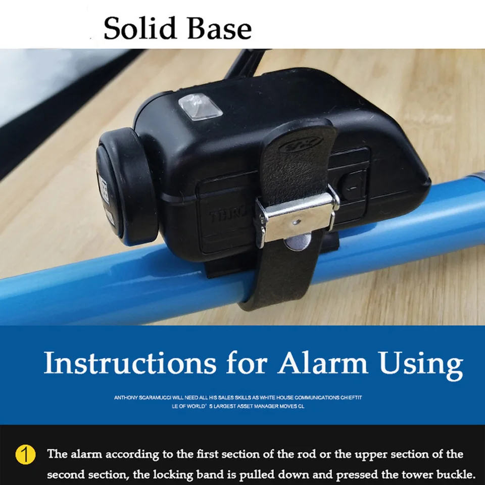 Ice Fishing Bells Fishing Alarms New 4Pcs Fishing , Sensitive ...