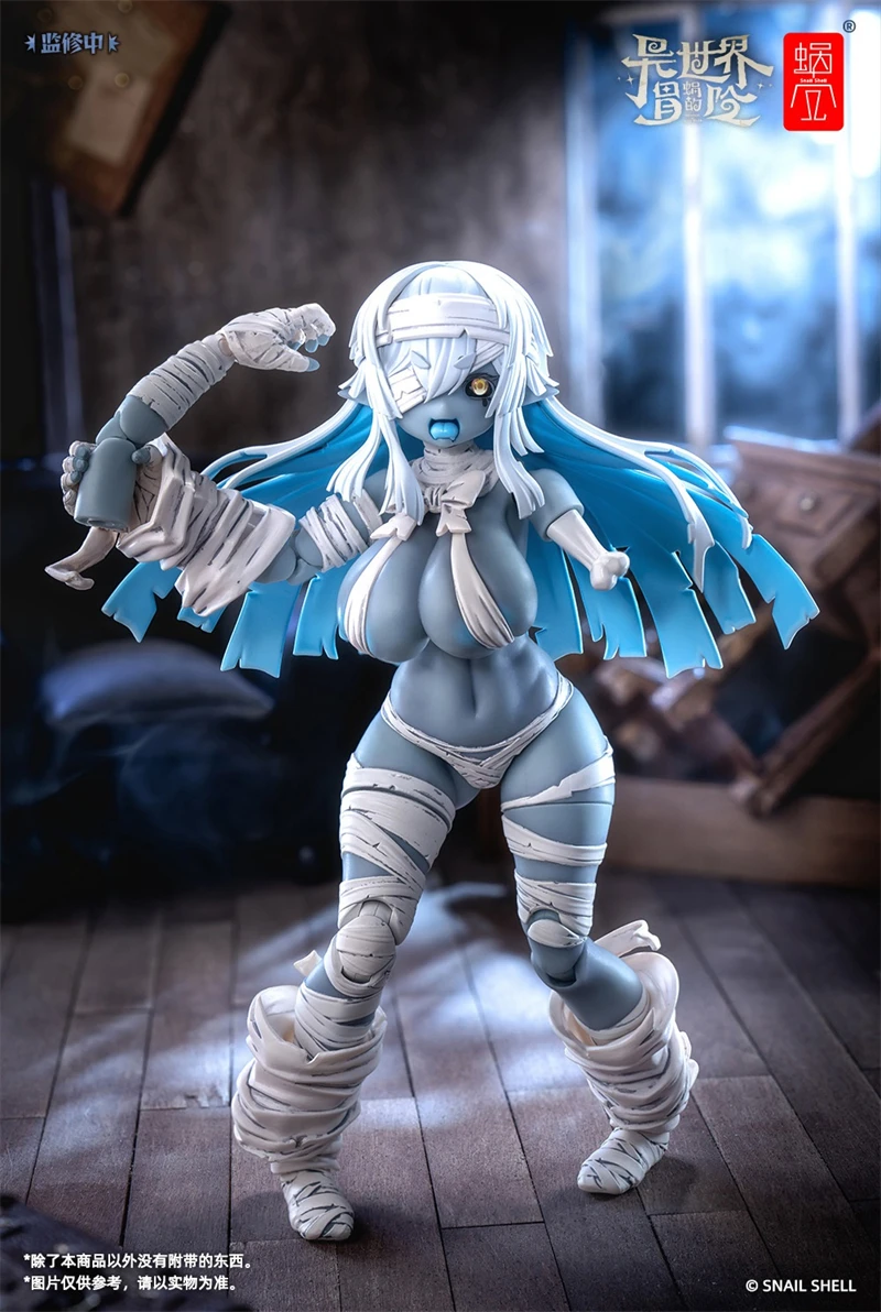 Preventa-Snail-Shell-Grisa-RPG-03-Reanimaci-n-Zombie-1-12-Figura-modelo ...