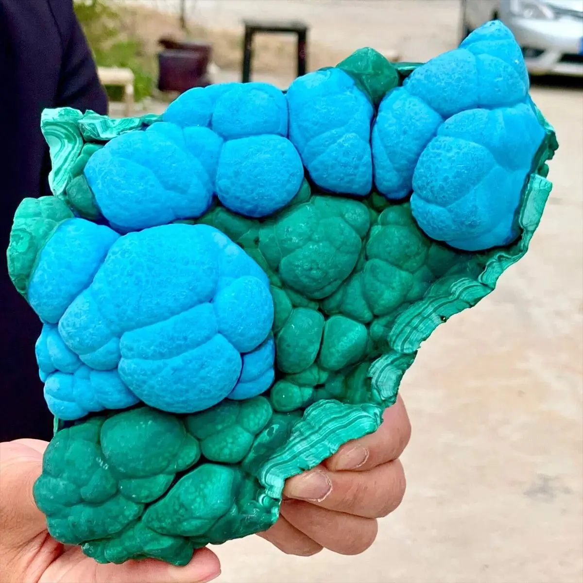 Magical Rare Natural GUI Malachite Symbiosis, Quartz Crystal Original ...