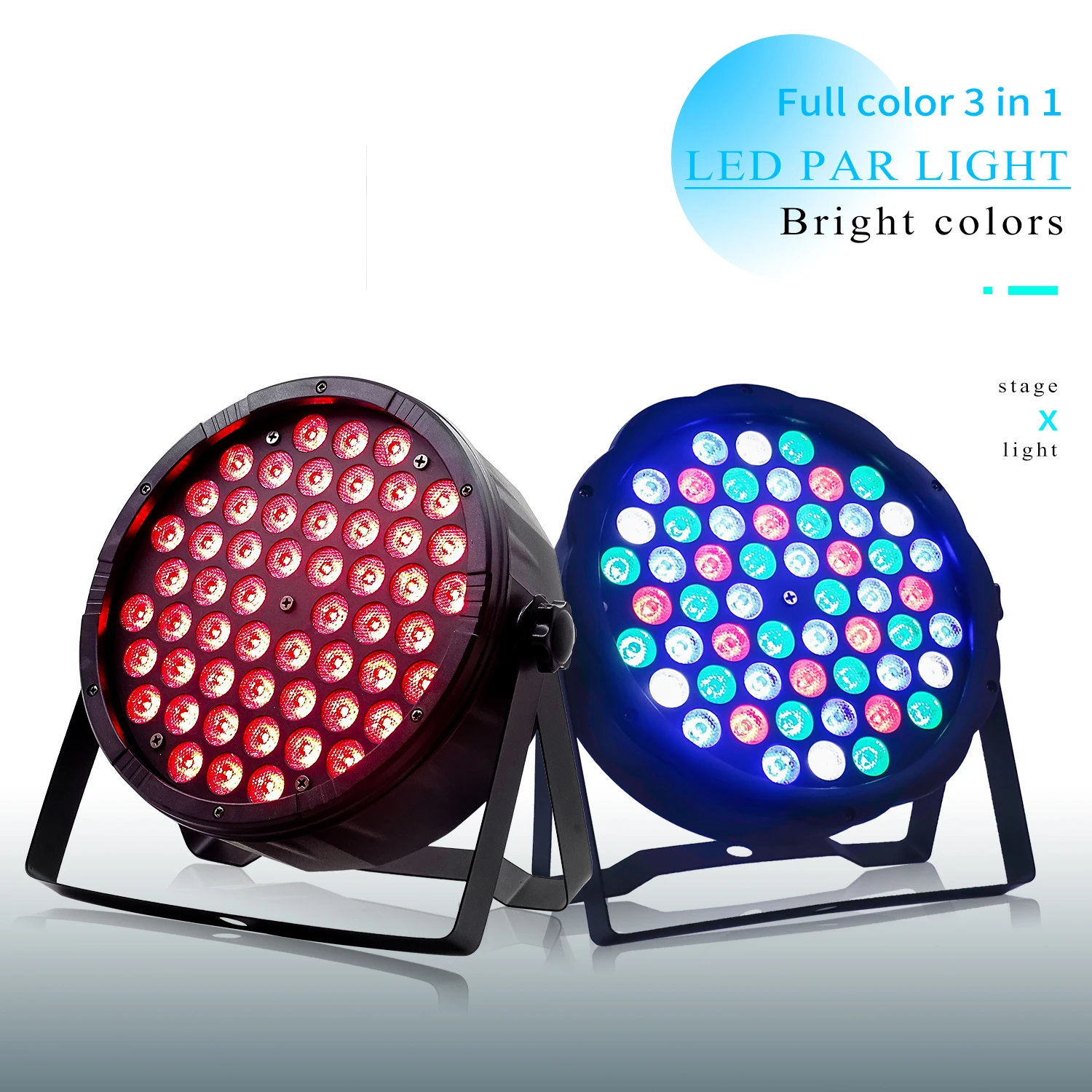 Luces-Par-Led-RGB-de-54x3W-3-en-1-54x3w-controlador-DMX-512-efecto-de ...