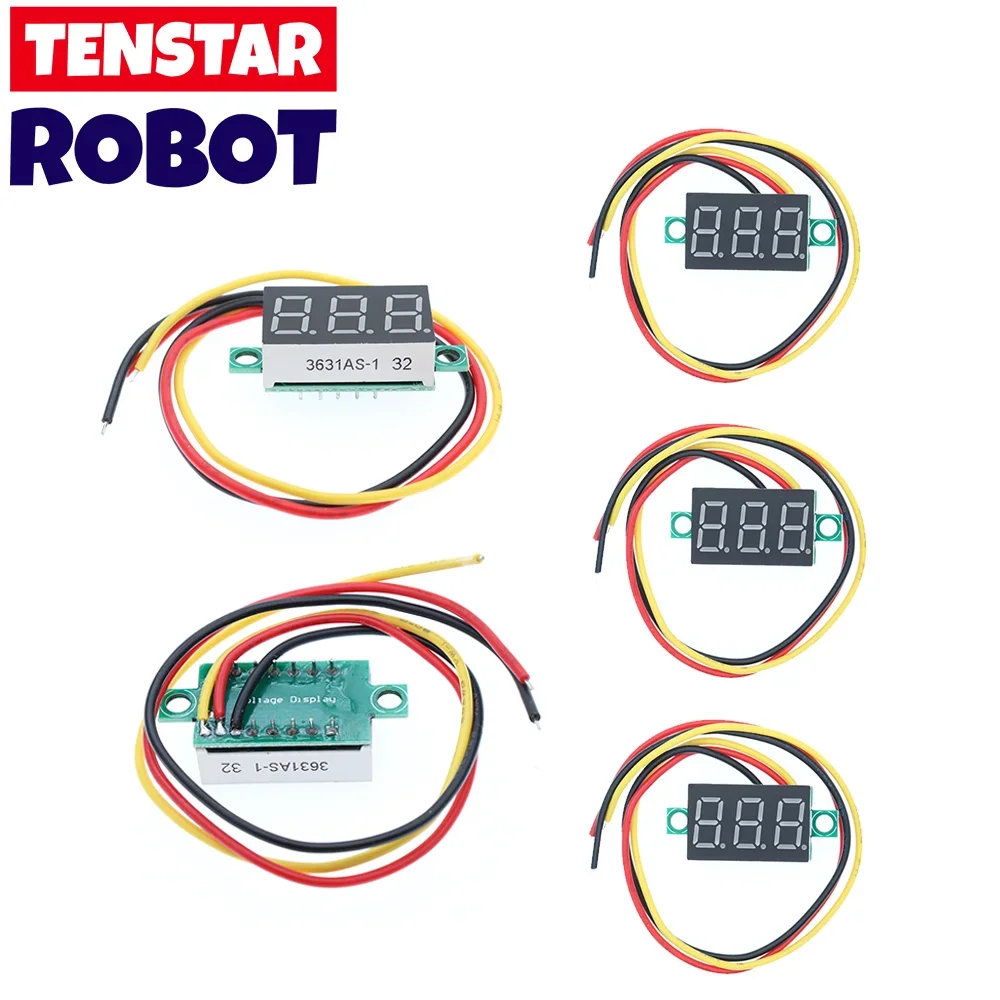 0-36-Red-Blue-Digital-LED-Mini-Display-Module-DC4V-40V-Voltmeter ...
